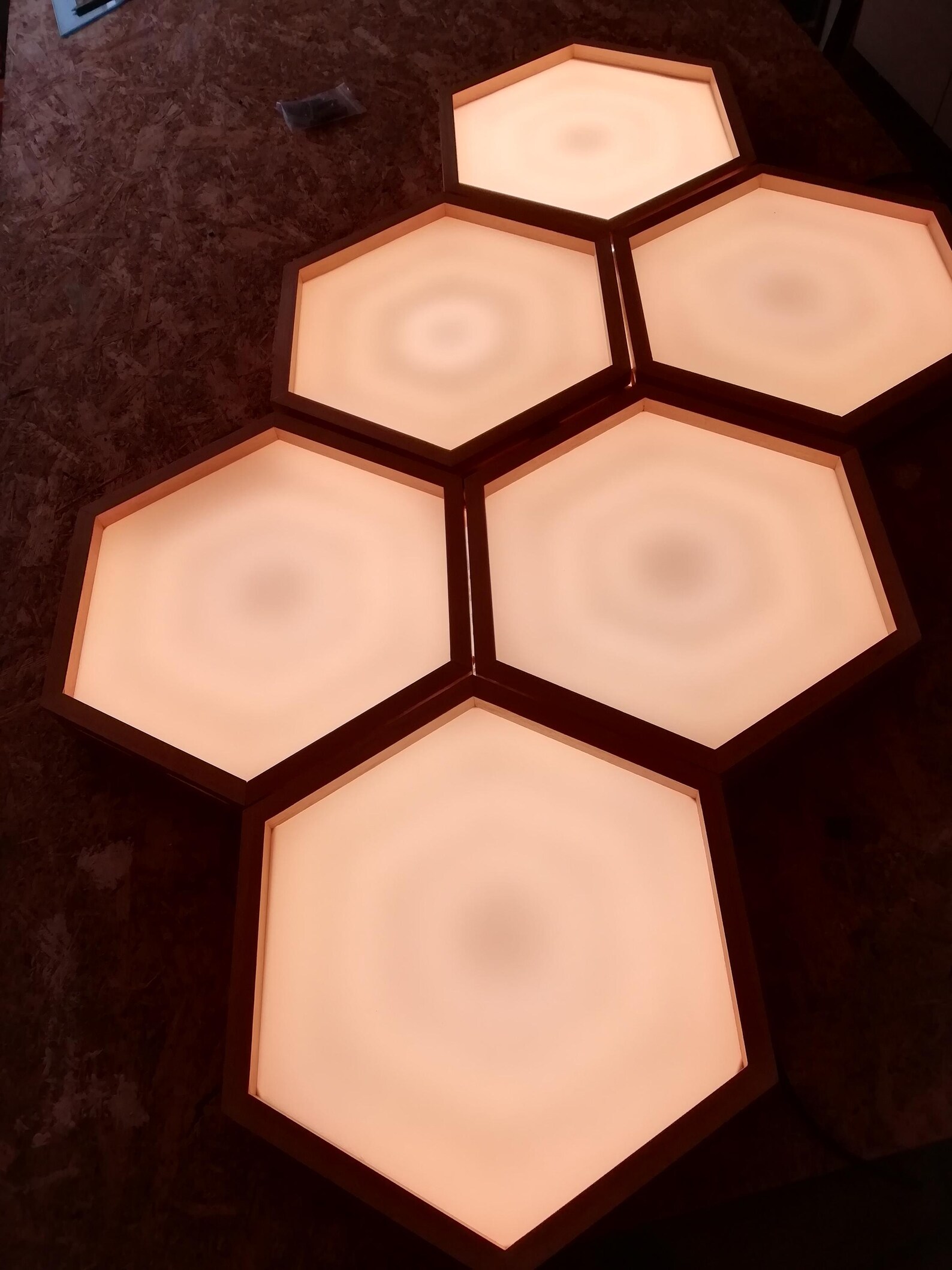 Honeycomb LED Panel - Hexagonal Shape Lamp 70W 3500K - Etsy