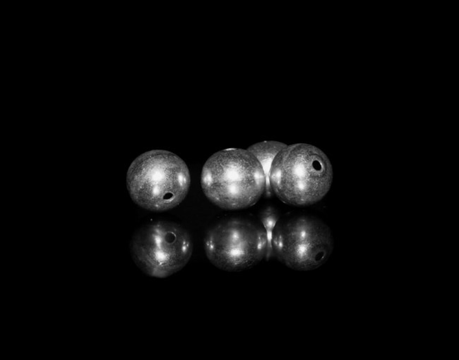 Four 10mm Sterling Silver Ball Beads 10mm Silver Beads - Etsy