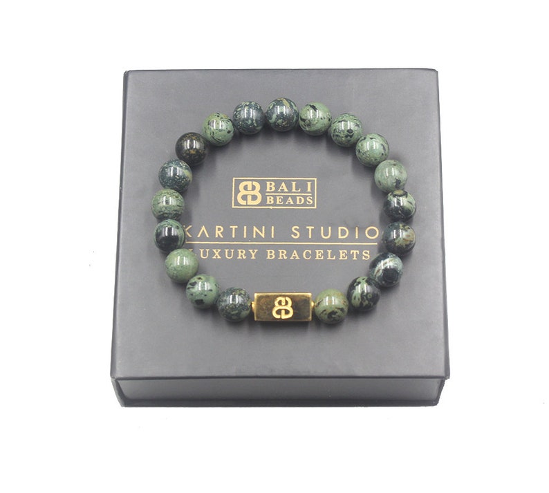 Men's Dark Green Jade Bracelet, Bracelet Man, Jade Bracelet, Men's Jade ...