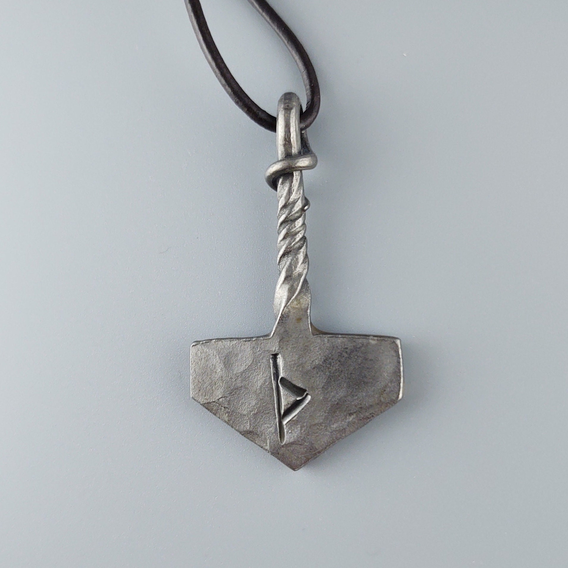 Thor's Hammer Pendant - Etsy