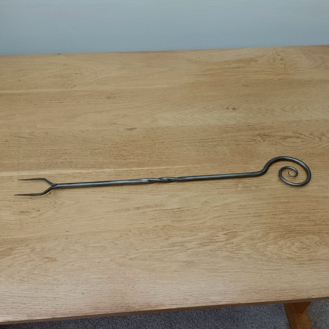 Hand Forged Toasting Fork - Etsy