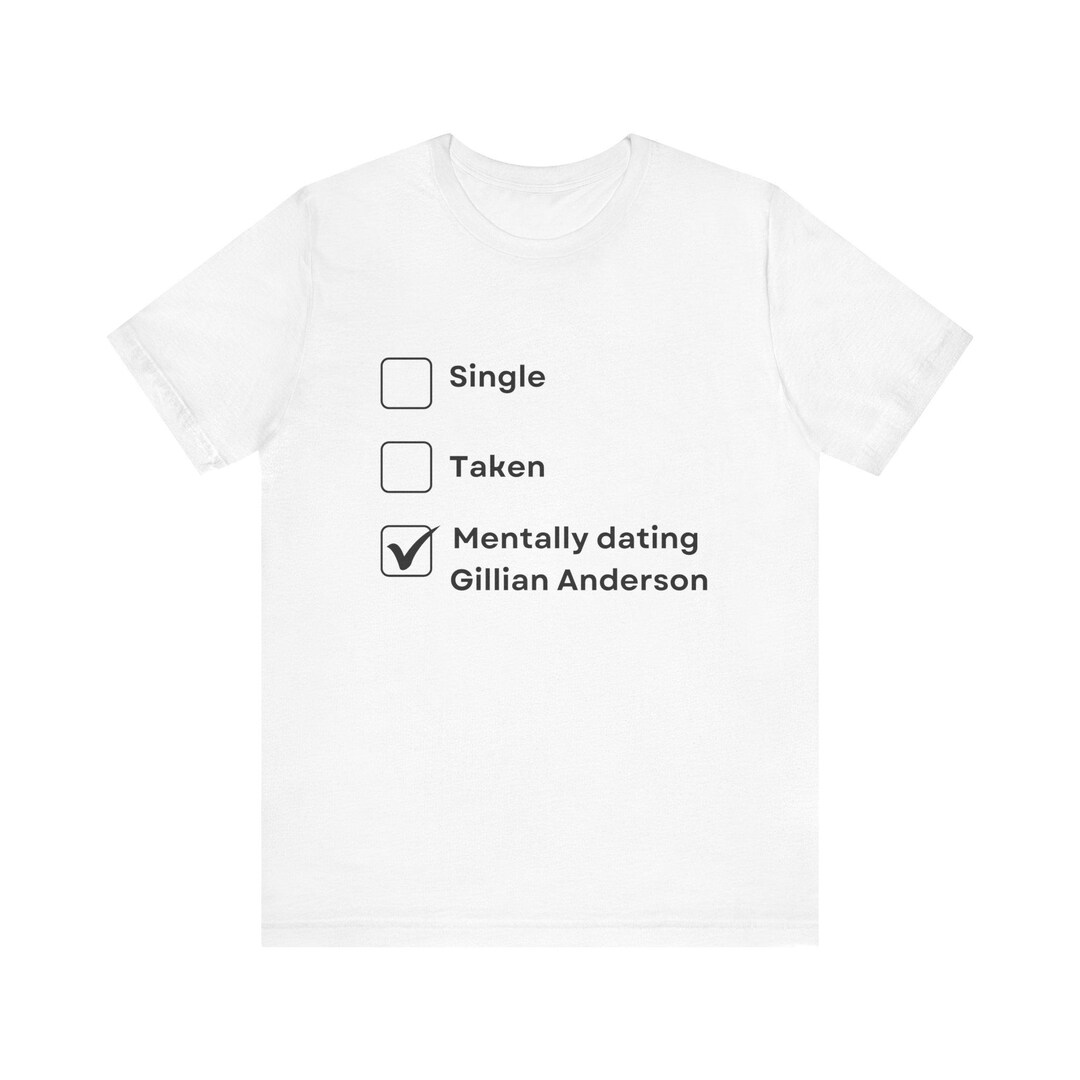 Gillian Anderson Unisex Jersey Short Sleeve Tee - Etsy