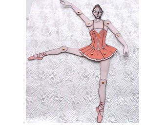 Jointed paper dolls | Etsy