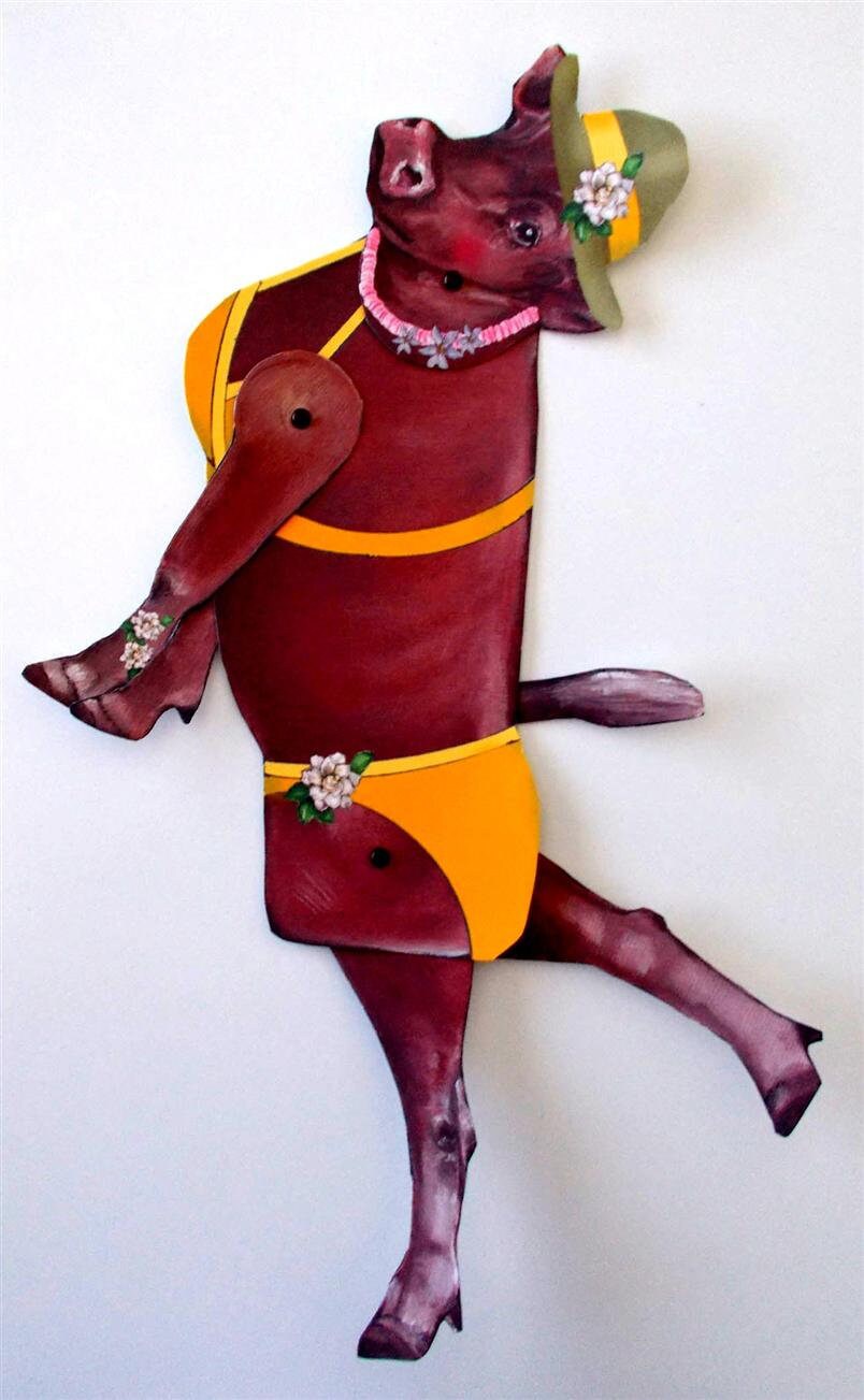 DIY Paper Dolls, Articulated Paper Dolls, Jointed Paper Dolls, Cow ...