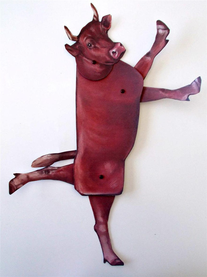 DIY Paper Dolls, Cow, Jointed Paper Dolls, Cow Paper Dolls, Bookmarks ...
