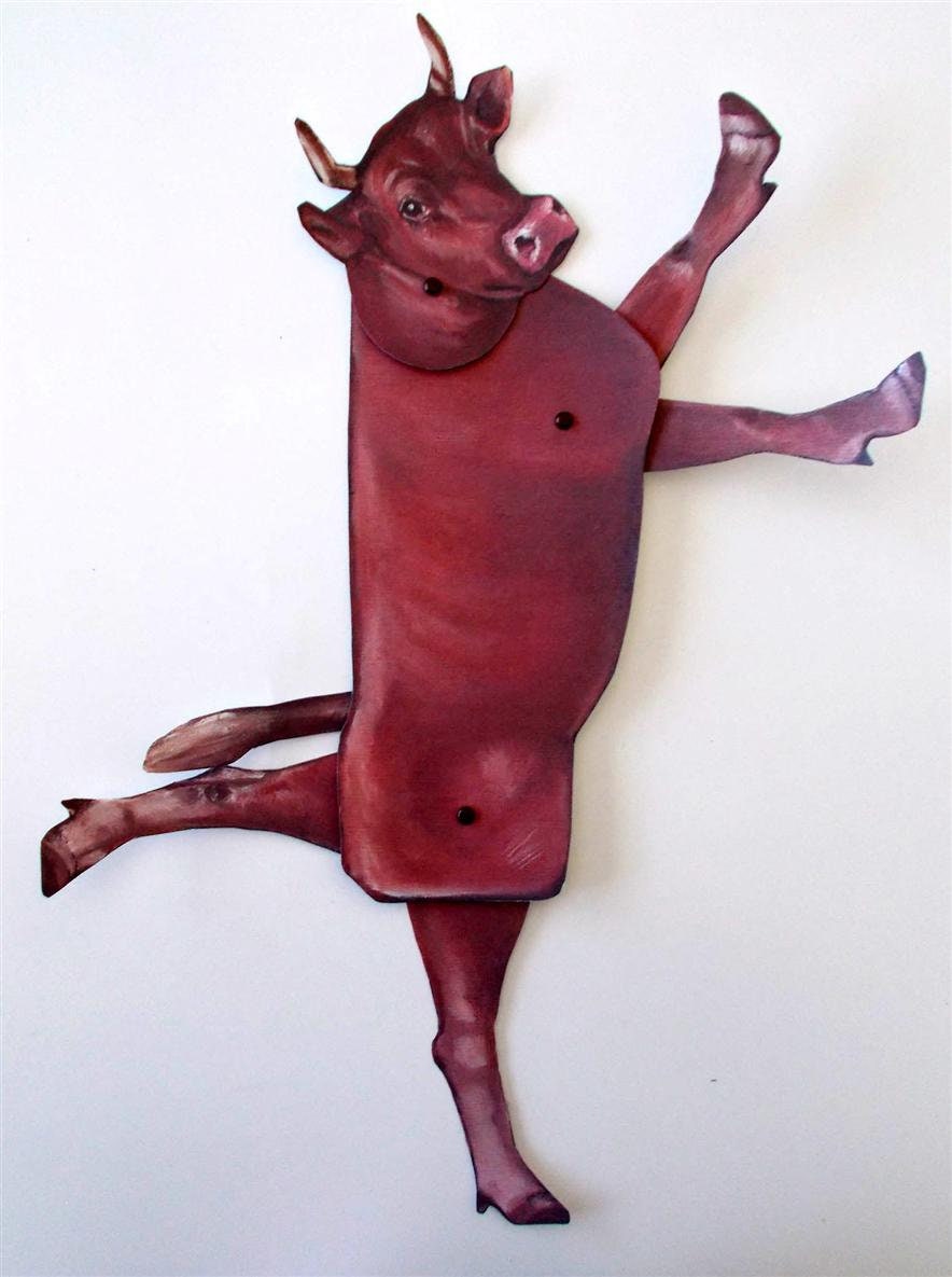 DIY Paper Dolls, Cow, Jointed Paper Dolls, Cow Paper Dolls, Bookmarks ...
