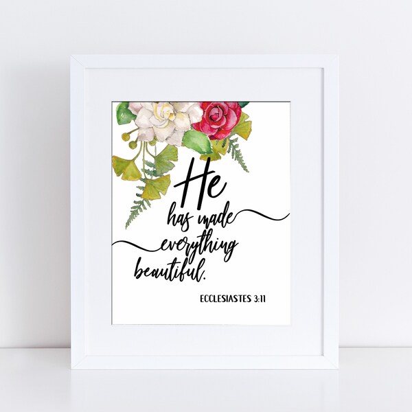 Ecclesiastes Art - Etsy