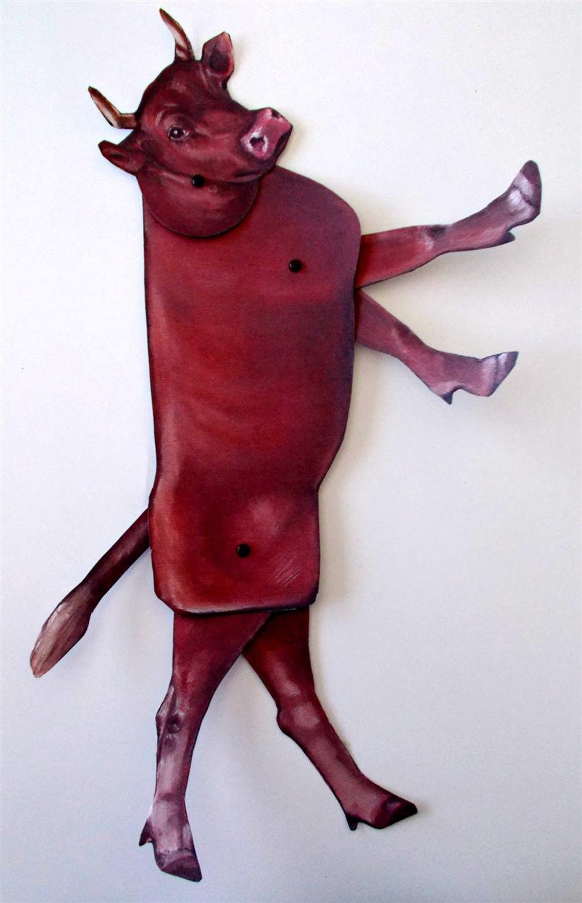 DIY Paper Dolls, Cow, Jointed Paper Dolls, Cow Paper Dolls, Bookmarks ...