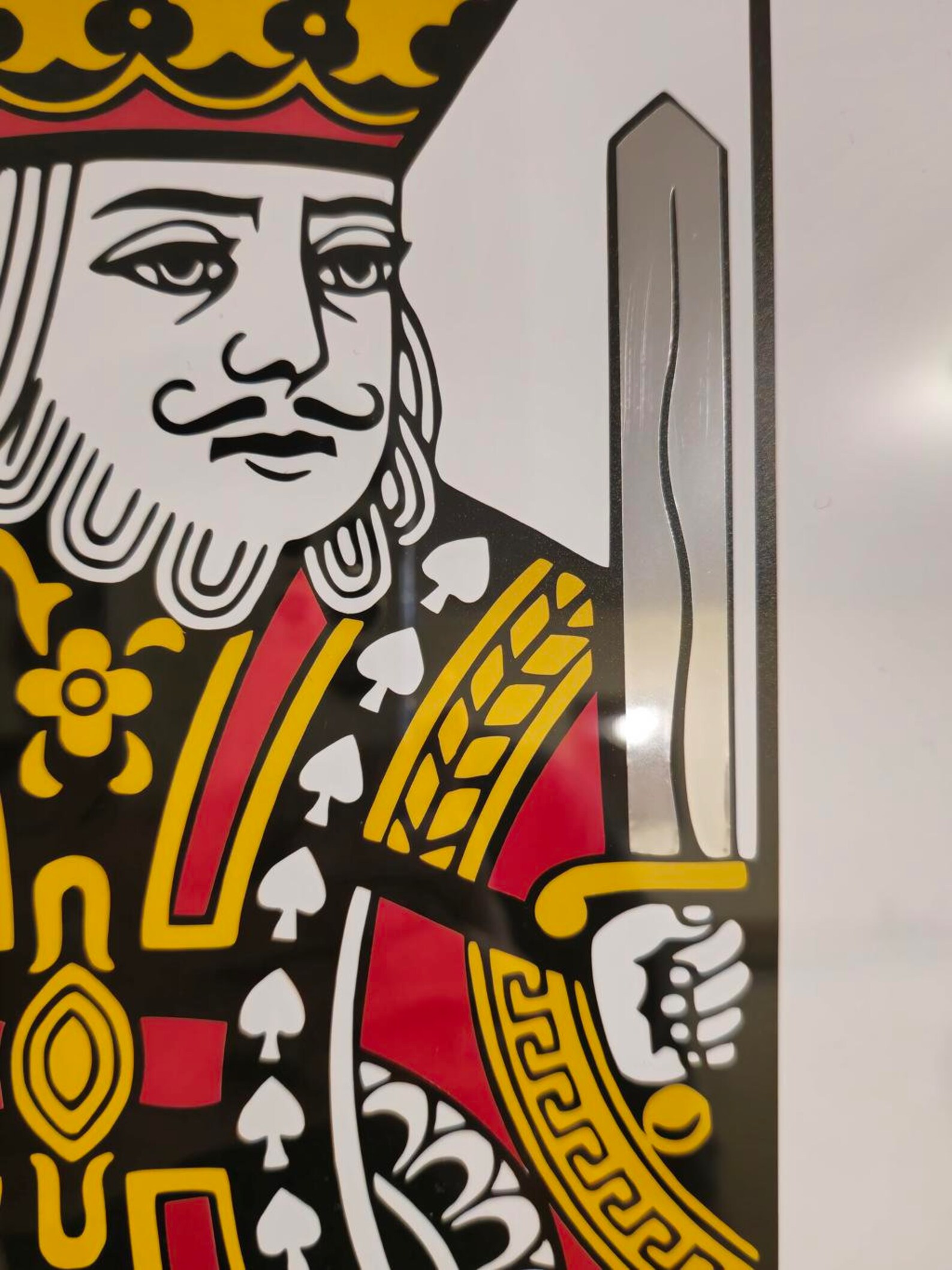 King of Spades - Classic, Colorful, and Unique Wall Decoration for Your ...