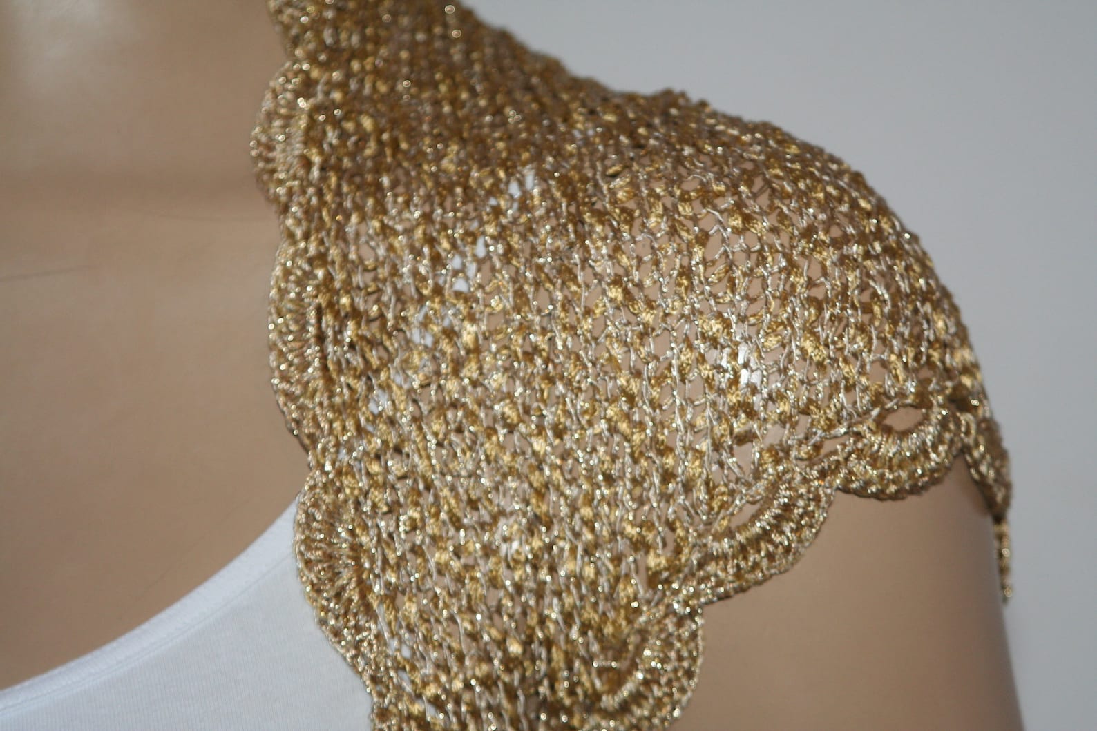 Gold Shrug, Wedding Bolero Shrug, Bolero Jacket, Lace Shrug, Bridal ...