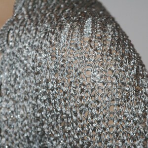 Silver Shrug, Wedding Shrug, Silver Bolero, Bridal Shoulders Cover ...