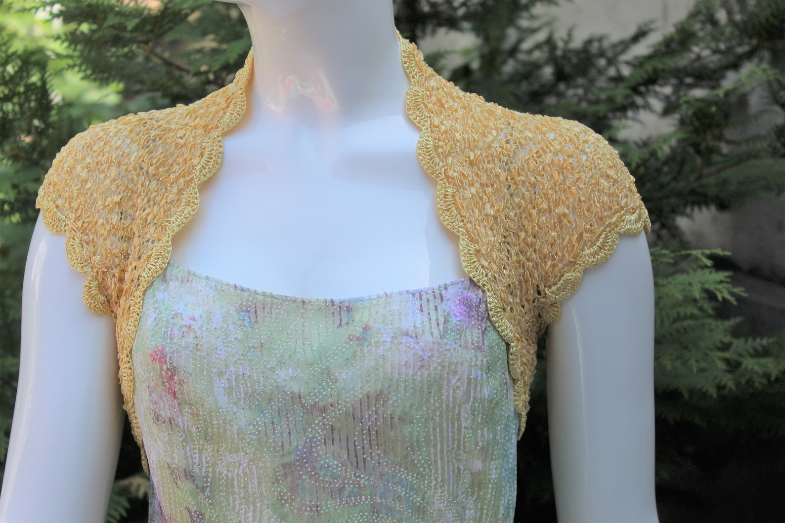 Gold Shrug, Gold Bolero, Wedding Bolero Shrug, Bolero Jacket, Lace ...