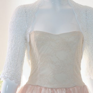 Lilac Shrug, Summer Wedding Shrug, Lilac Bolero, Bolero Jacket, Lace ...