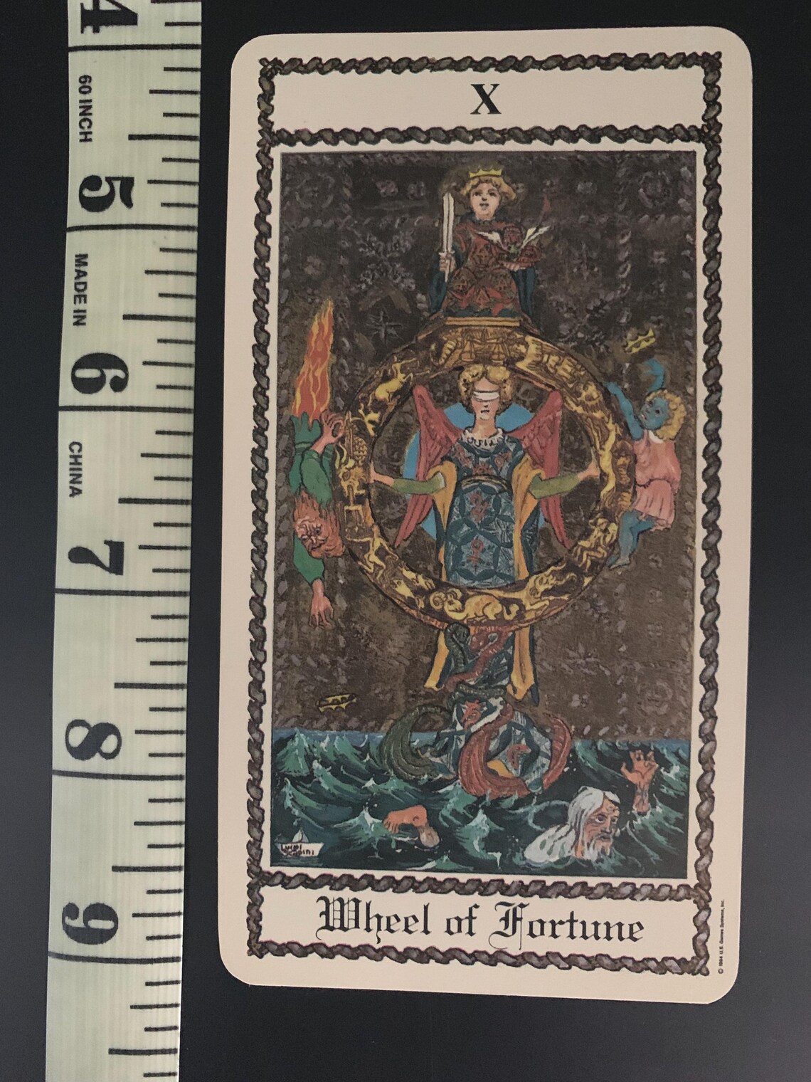 Vintage Deck Medieval Scapini Tarot - Deck Only, No Box or Book - Etsy