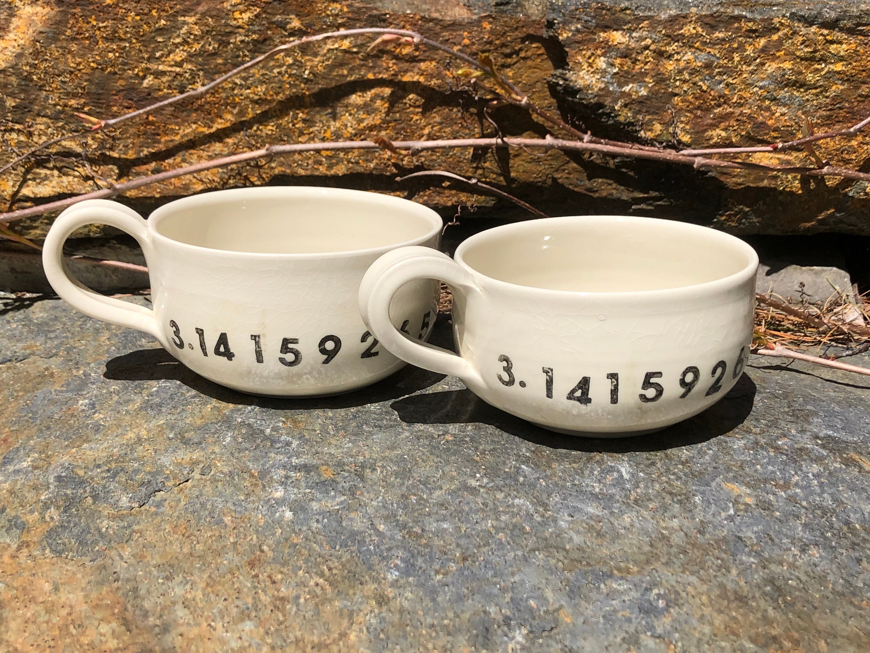 Pi Number Cappuccino Ceramic Mug | Etsy