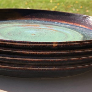 Set of 8 Plates 4 Dinner Plates and 4 Side Plates Ceramic | Etsy