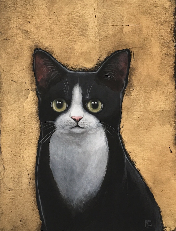 Painting Art & Collectibles Acrylic original painting on paper by Eva ...