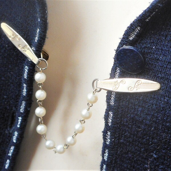 Cardigan Clip - Etsy