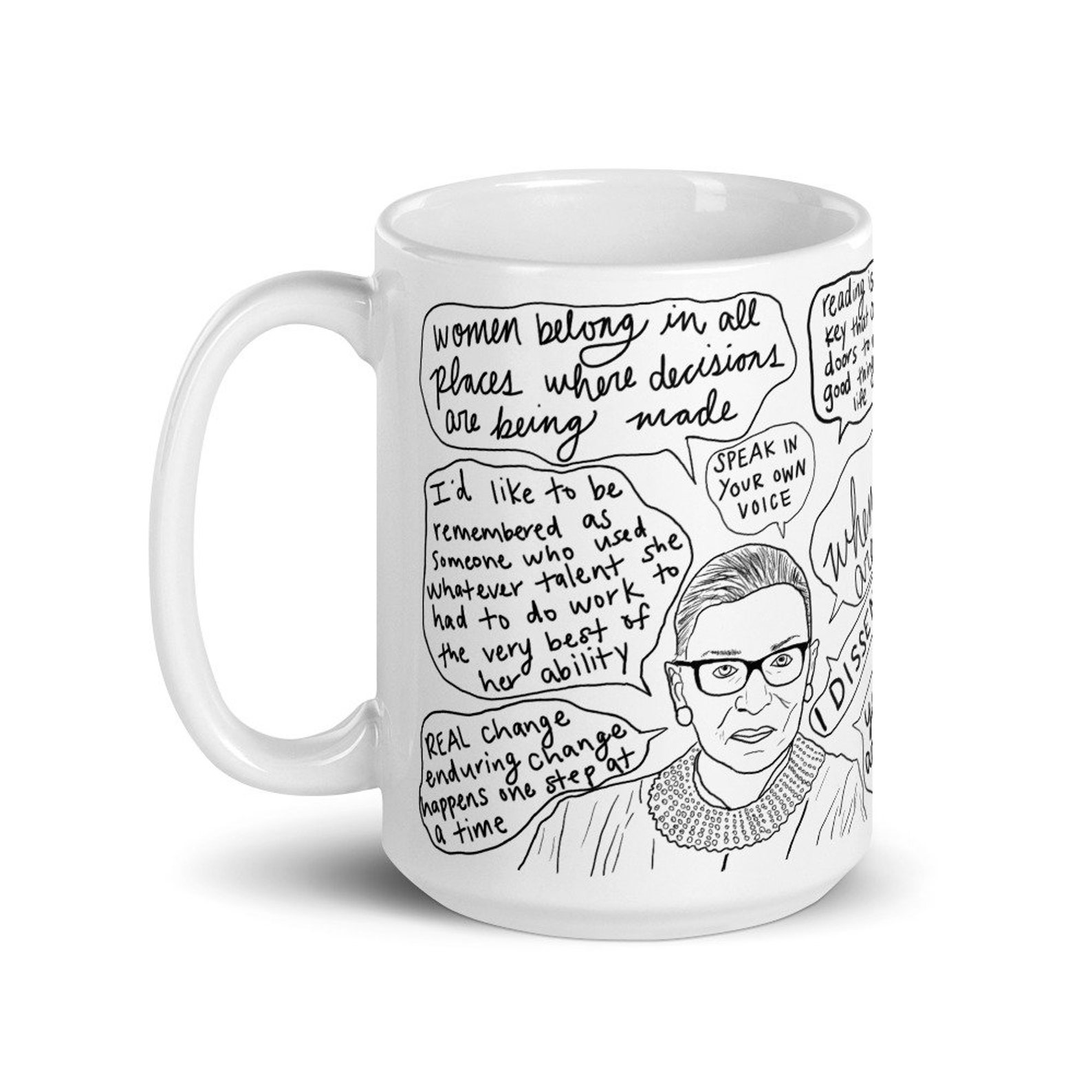 RBG Quotes Mug - Etsy