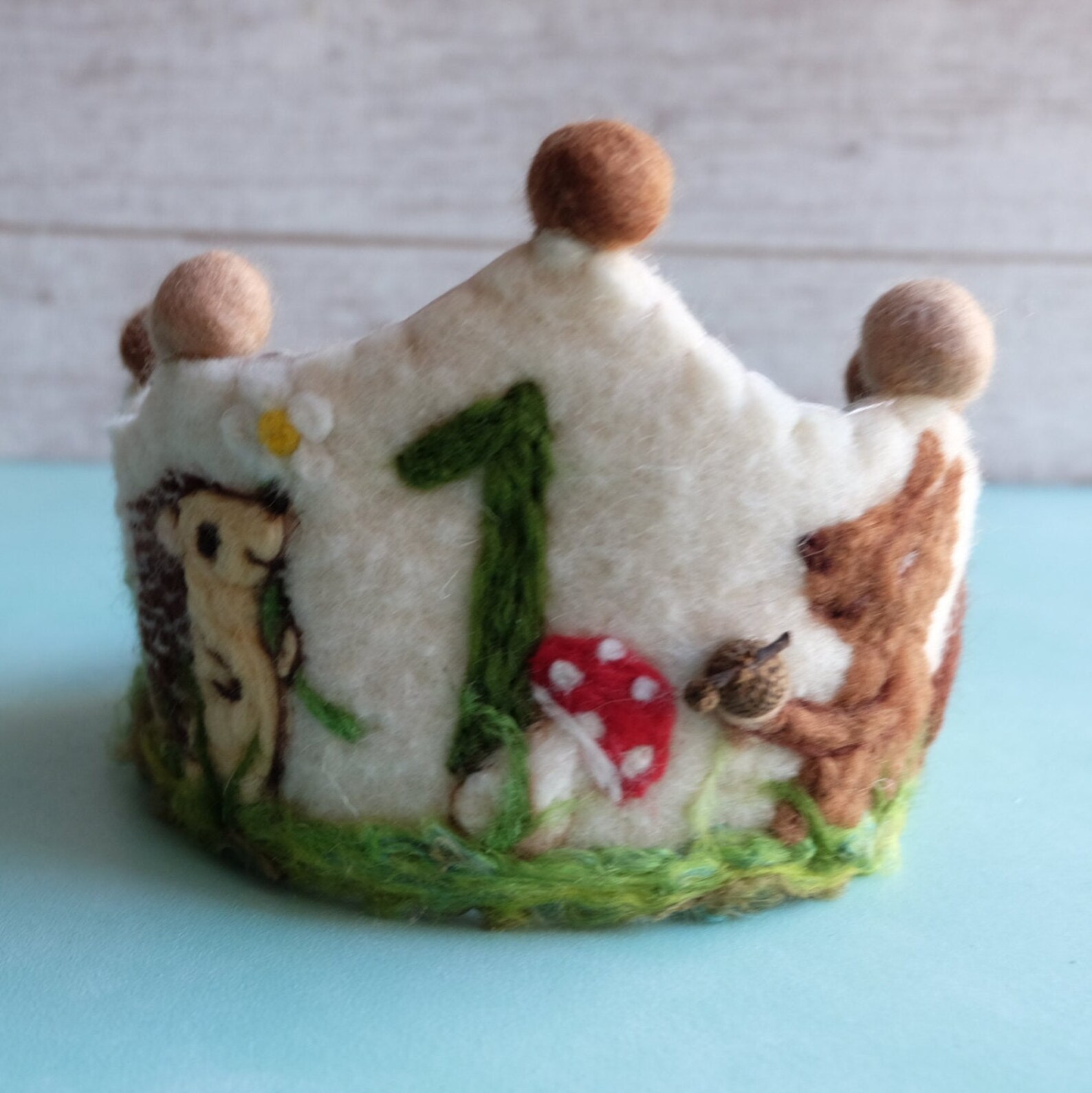 Birthday Party Felting Crown, Wool Birthday Crown, Waldorf Crown for ...