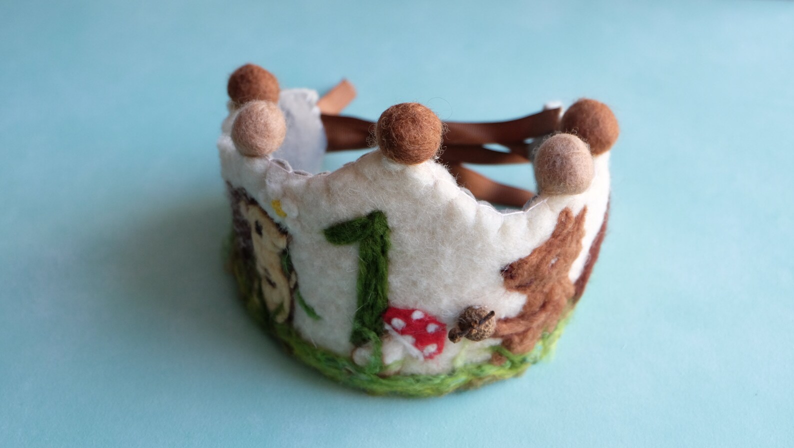 Birthday Party Felting Crown, Wool Birthday Crown, Waldorf Crown for ...