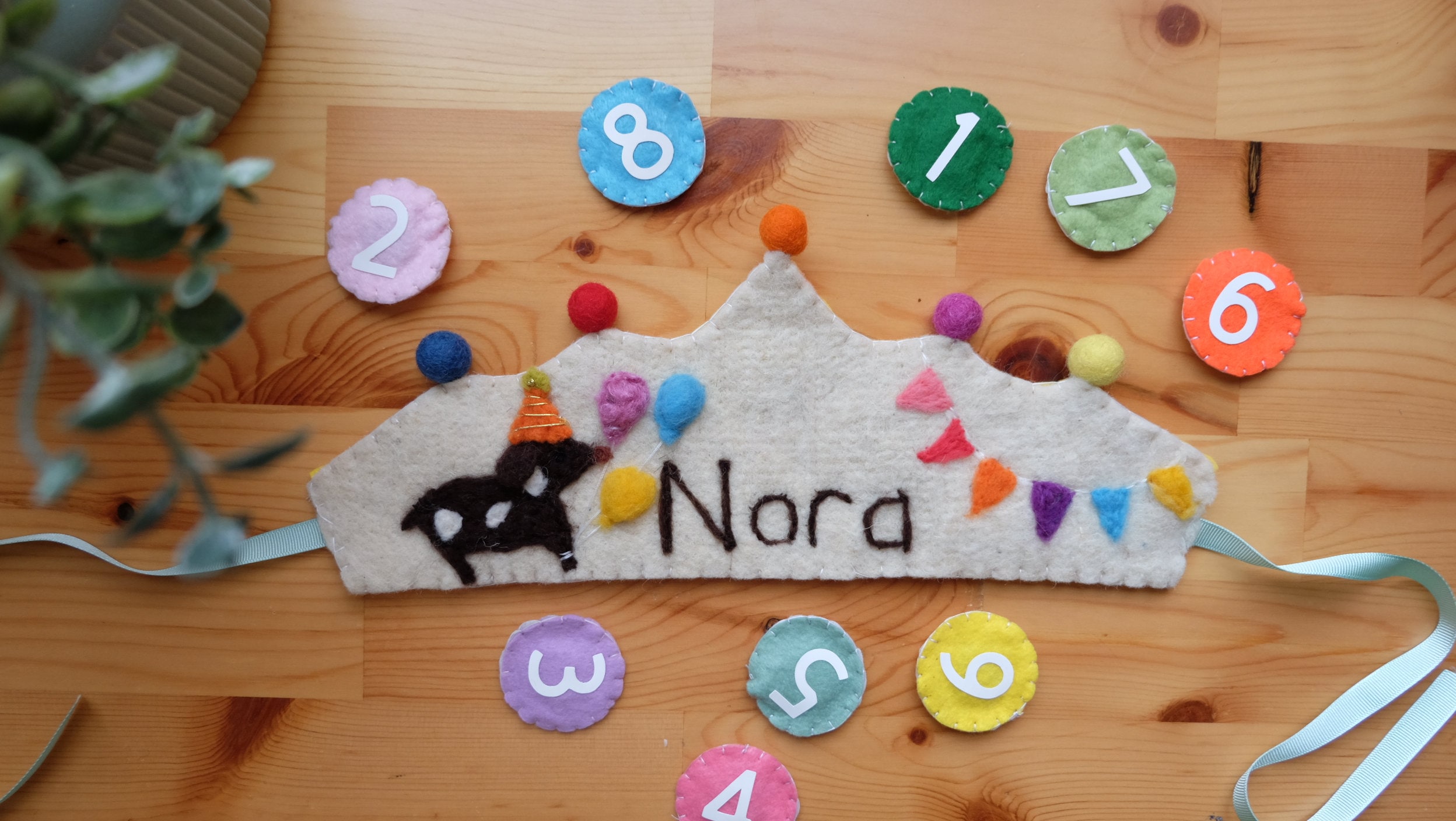 Birthday Crown With Changeable Age Badge, Personalized Birthday Crown ...