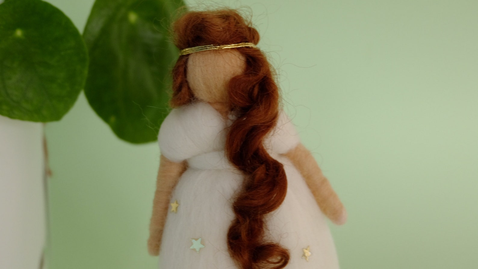 Waldorf Inspired Fairy Fairy Art Wool Fairyhanging Fairy | Etsy