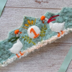 One Silly Goose Party Hat, Birthday Crown, Needle Felting Crown - Etsy