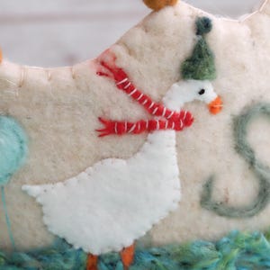 Personalized Goose-themed Felt Birthday Crown, Custom Name & Age Party ...