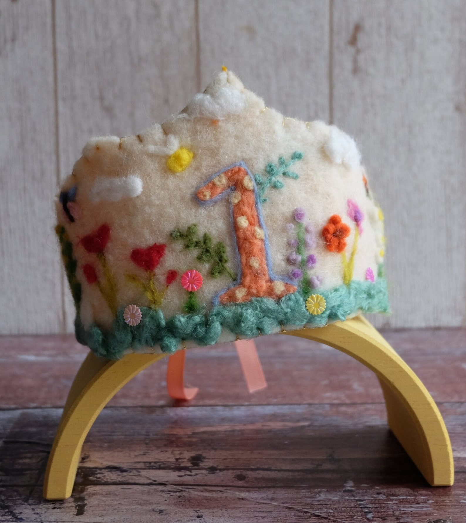 Children's Birthday Party Felting Crown, Kids Birthday Crown, Waldorf ...