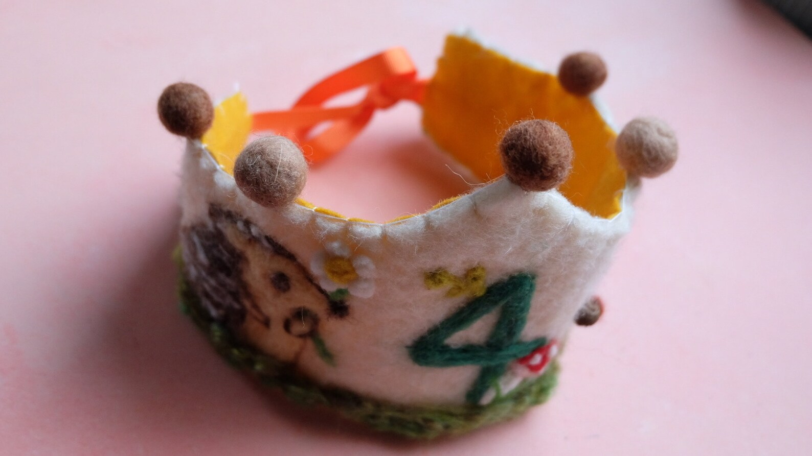 Birthday Party Felting Crown, Wool Birthday Crown, Waldorf Crown for ...