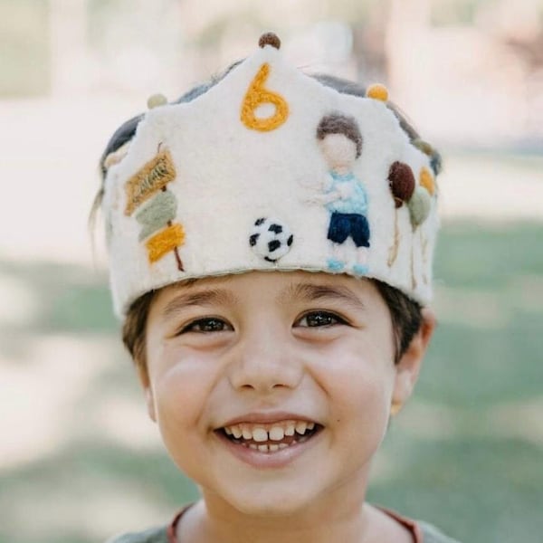 Felt Crown Headband - Etsy