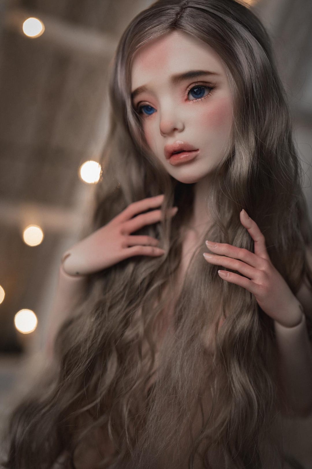 READY MSD Doll Ayumi Girl 44 Cm Resin Handmade Artist BJD - Etsy