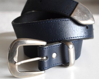 Leather Belt Metal Tip - Etsy