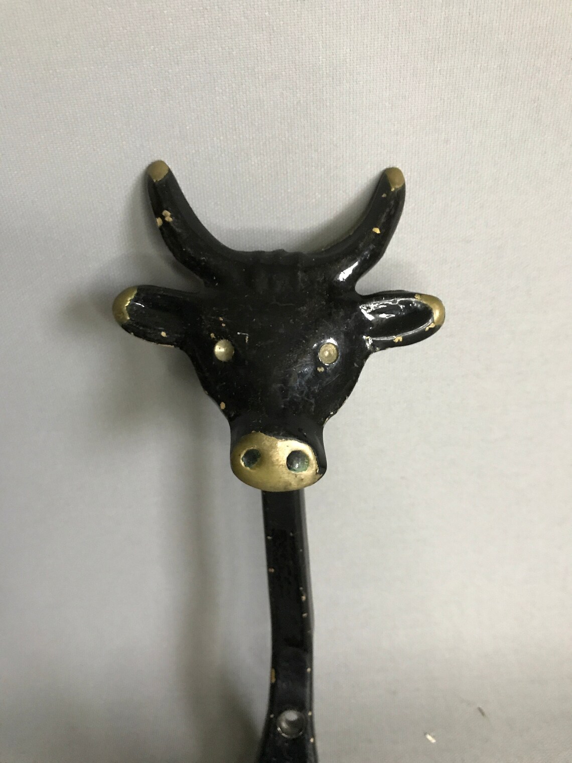 Brass Coat Hooks / Wall Hook / Cow - Etsy