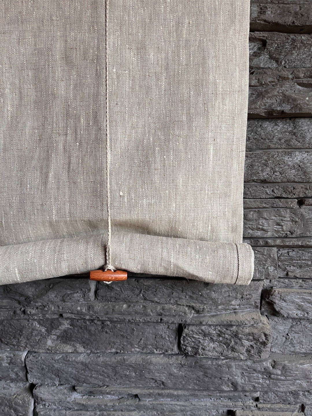 Window Blind OTTO, Decorative Tie up Blind, RV Curtain, Roll up Swedish ...