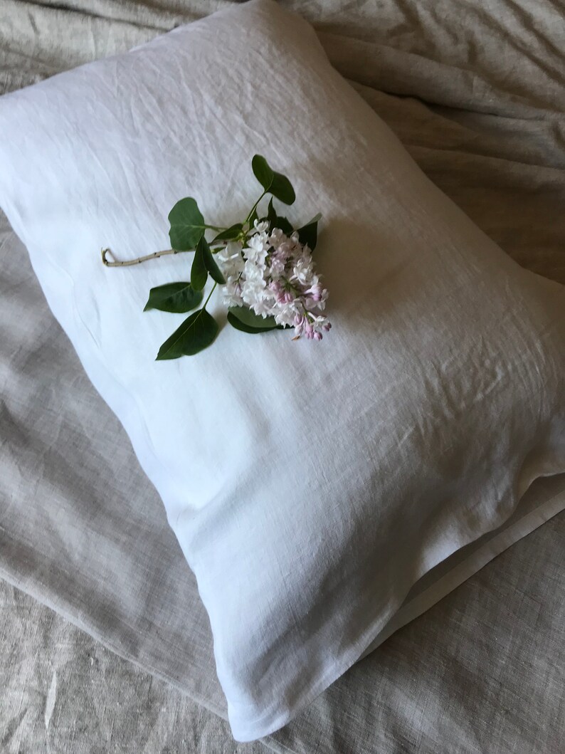 Linen Pillow Case / SOFTENED Linen / Pillow Sham / Pillow | Etsy Linen Pillow Case / SOFTENED Linen / Pillow Sham / Pillow | Etsy
