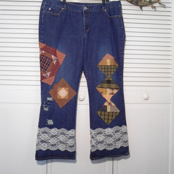 Upcycled Jeans - Etsy