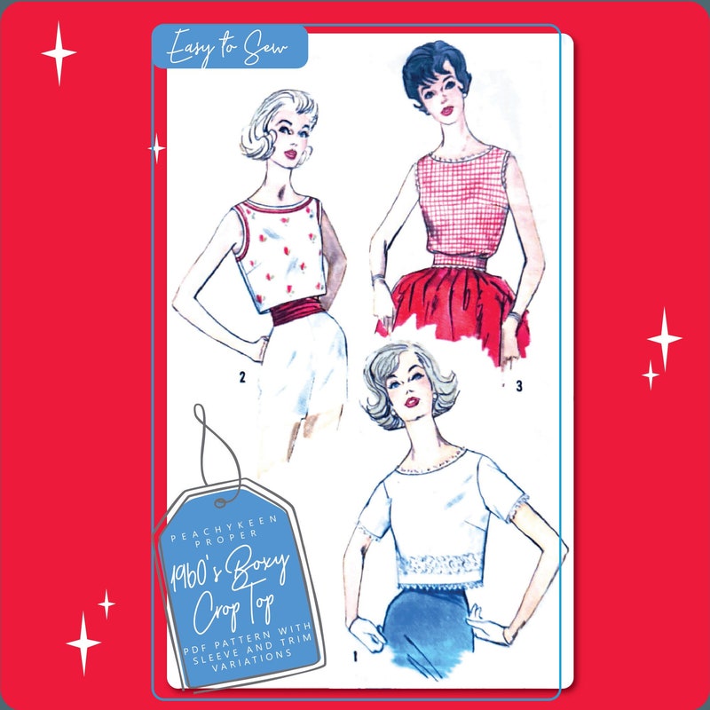 Boxy Top Pattern - Etsy