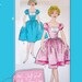 1960s Shelf Bust, Puffy Sleeve Dress Vintage Sewing Pattern 9399, 31.5 ...