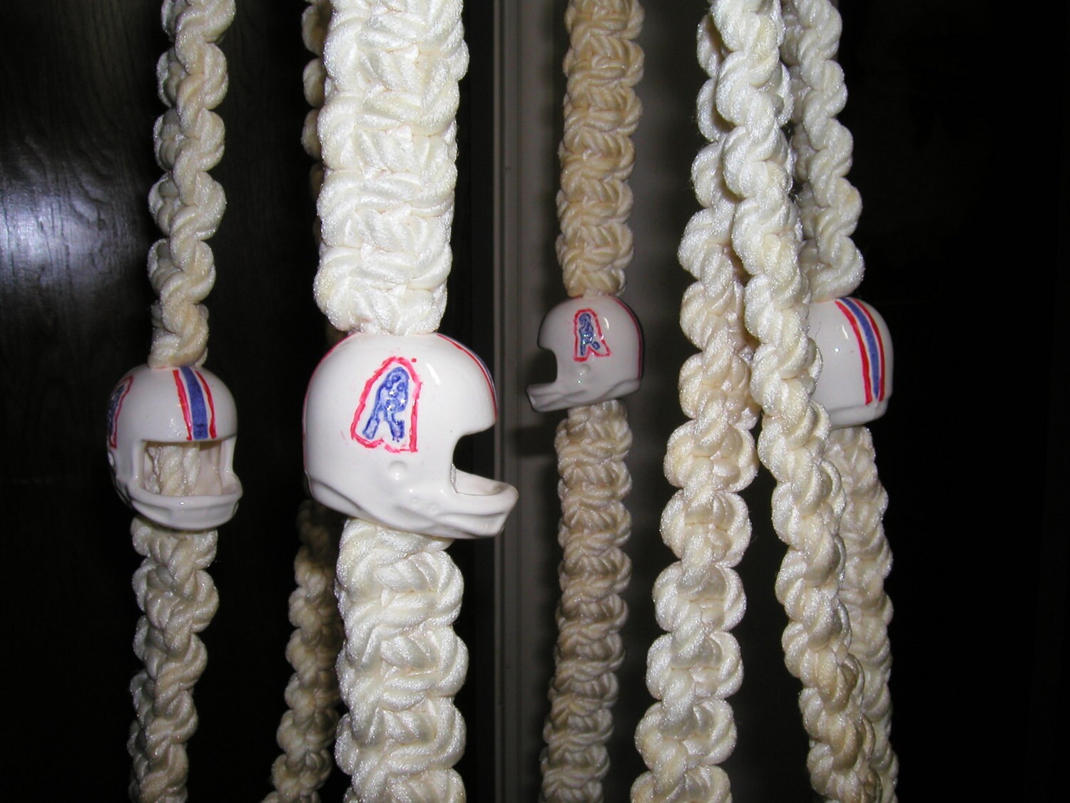 Houston Oilers Derrick Planter With Oiler Helmet Beads - Etsy