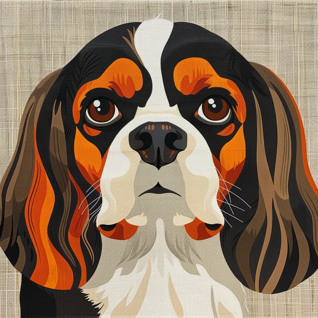 Cavalier King Charles Spaniel Printable Digital Download - Etsy