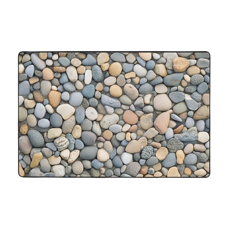 River Rock Rug - Etsy