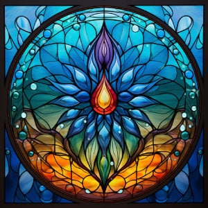 Stained Glass Design, Printable, Digital Download - Etsy