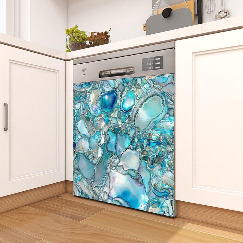 Shimmer Kitchen Dishwasher Magnet Cover Wrap - Etsy