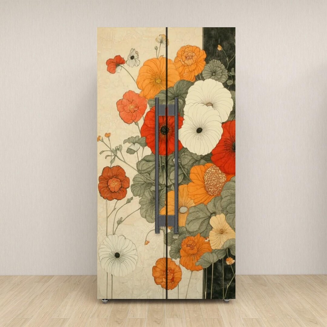 Kitchen Fridge Self Adhesive Refrigerator Wrap Set - Etsy