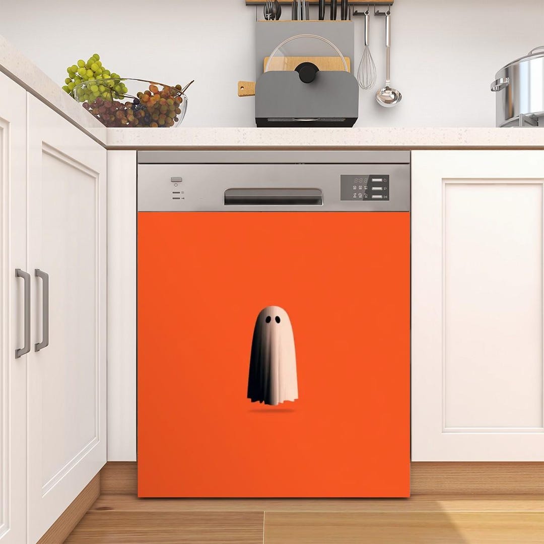 Boo Halloween Dishwasher Magnet Cover - Etsy