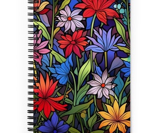 Passion Flower - Spiral Bound Notebook/journal - Etsy