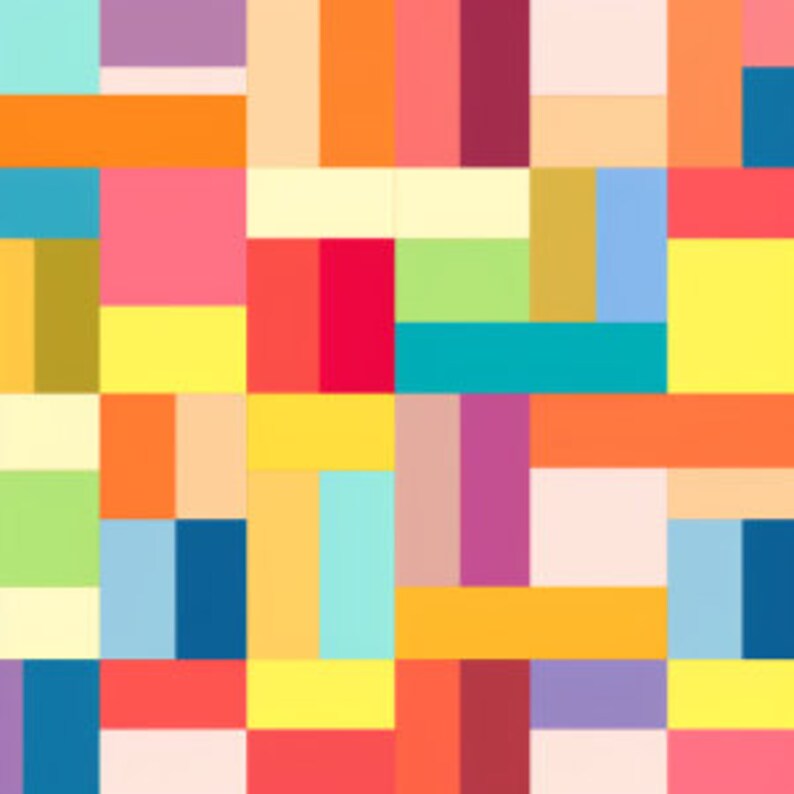Colorful Color Block Digital Download Printable - Etsy