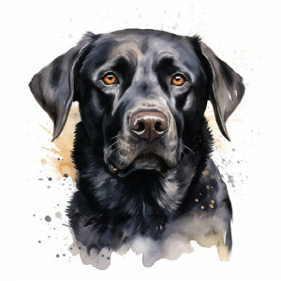 Black Lab Digital Download Printable - Etsy